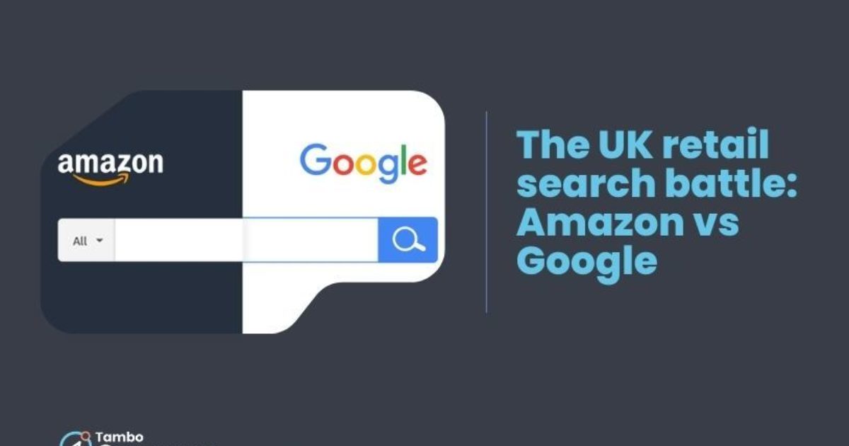 Tambo | The UK retail search battle - Amazon vs Google